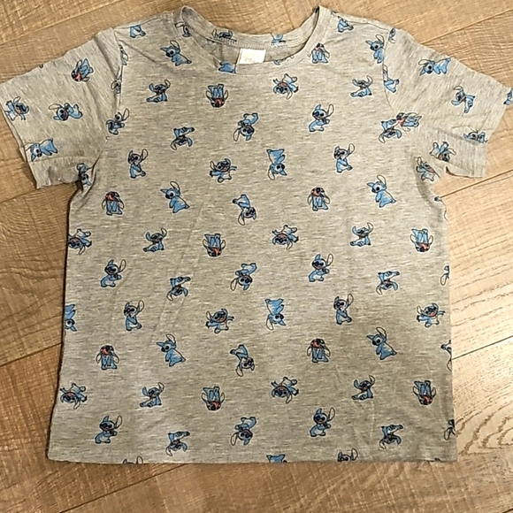 Disney | Shirts & Tops | Disney Stitch Grey | Poshmark